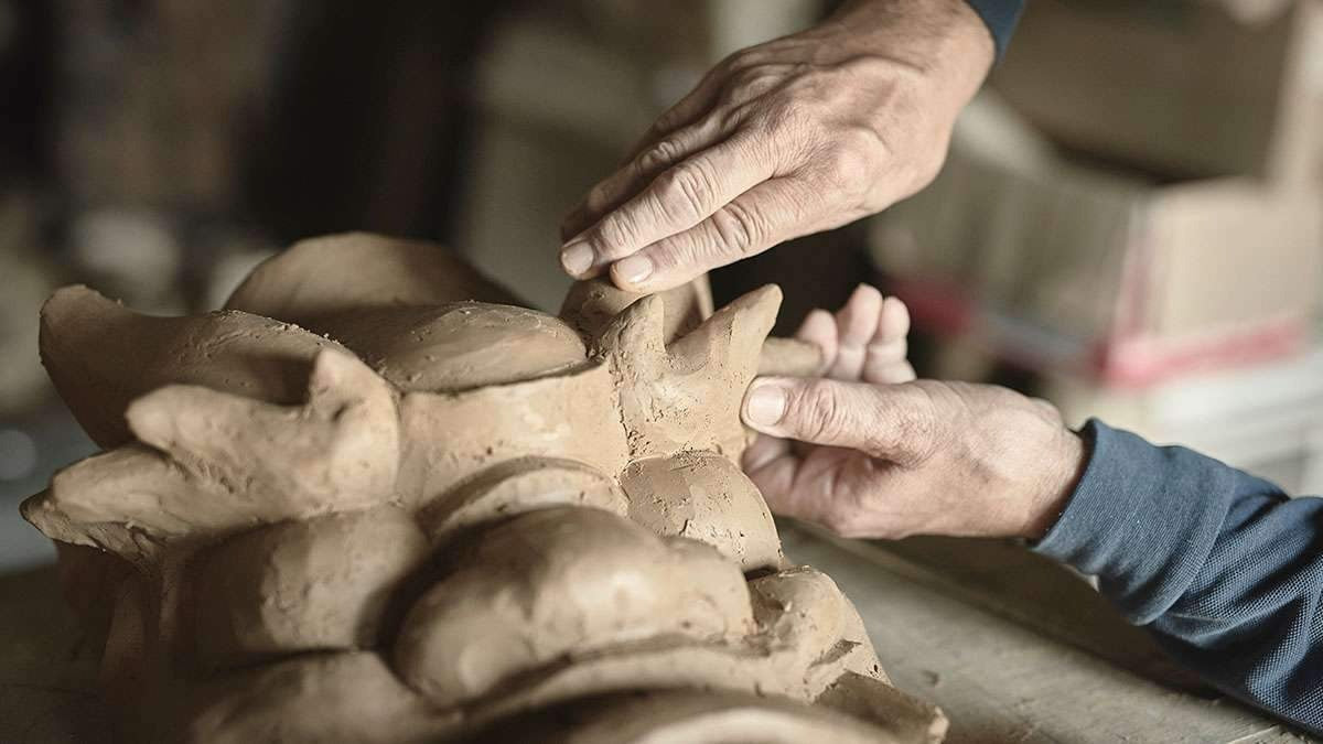 Japanese luxury & traditional Gargoyle Statues "Onigawara" ｜ARTISAN