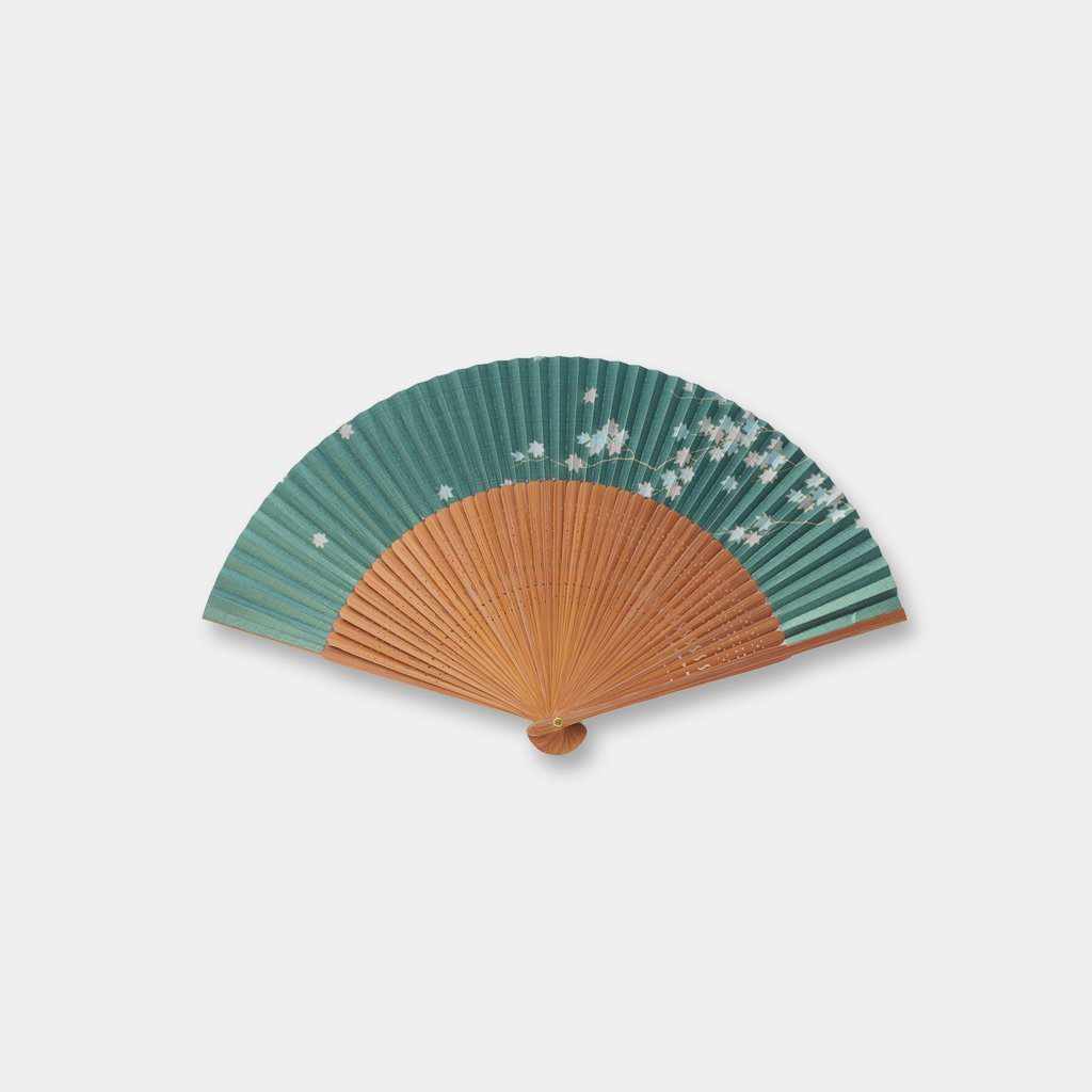 WOMEN'S PAPER FAN AUTUMN LEAVES NISHIKI DAISHOKUCHI [HAND FAN] ｜ARTISAN