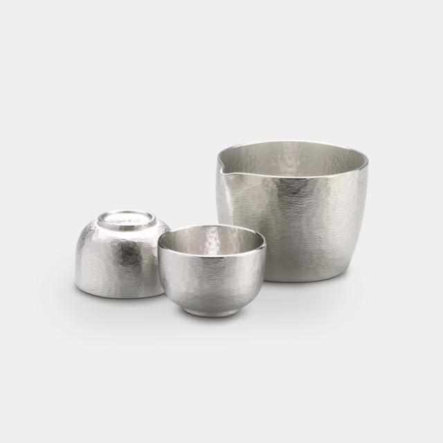KATAKUCHI SET SILKY, Sake Bottle, Osaka Naniwa Suzuki ｜ARTISAN
