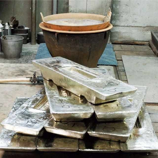 A SET OF 5 COLORED SMALL PLATES, Small Dish, Osaka Naniwa Suzuki ｜ARTISAN